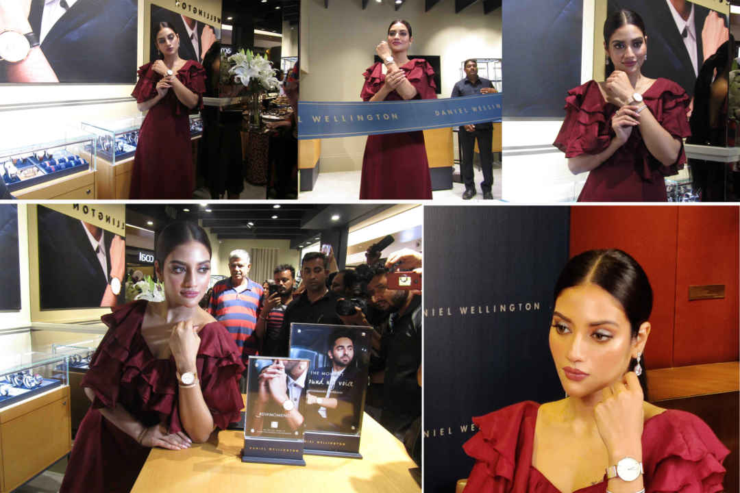 কলকাতায় ড্যানিয়াল ওয়েলিংটনের প্রথম স্টোর উদ্বোধন করল অভিনেত্রী নুসরত জাহান - takmaaa.com
